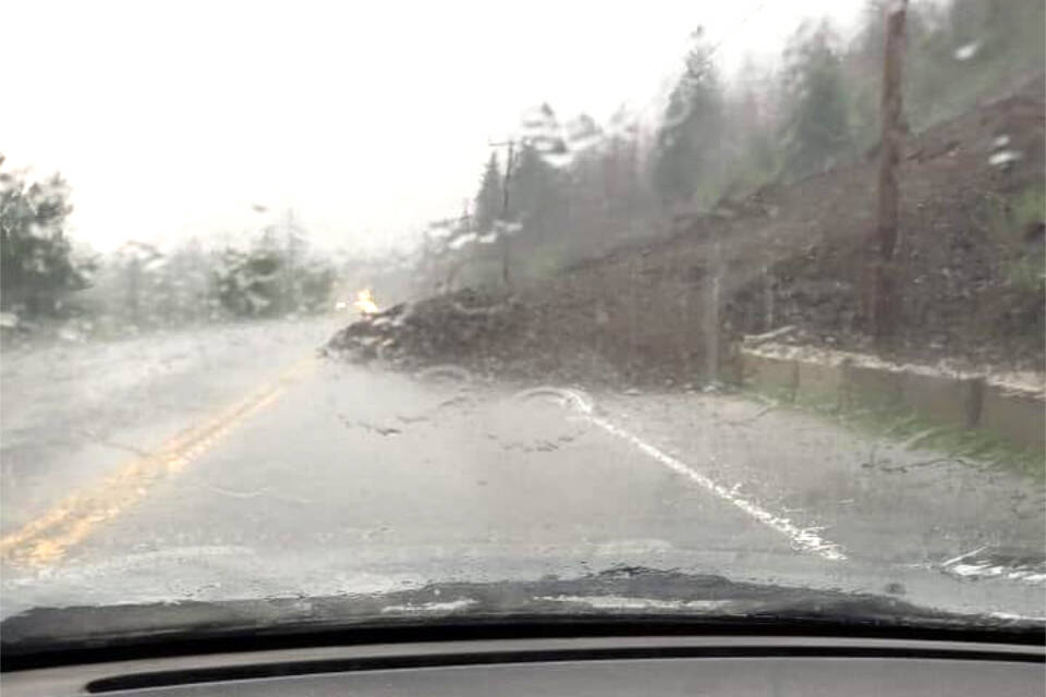 Update: Hwy 3A near Keremeos reopens after mudslide | Summerland Review