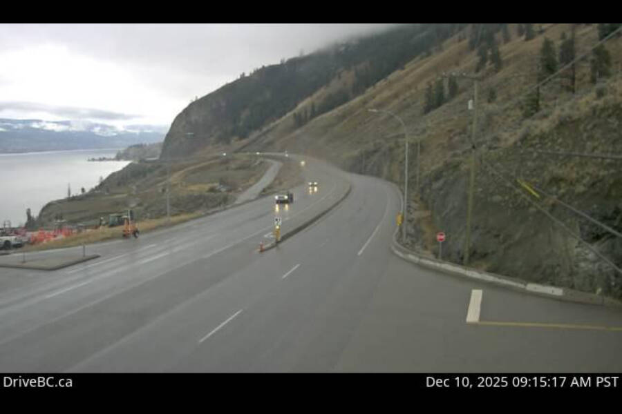 Summerland rock slide caused by freeze-thaw conditions | Summerland Review