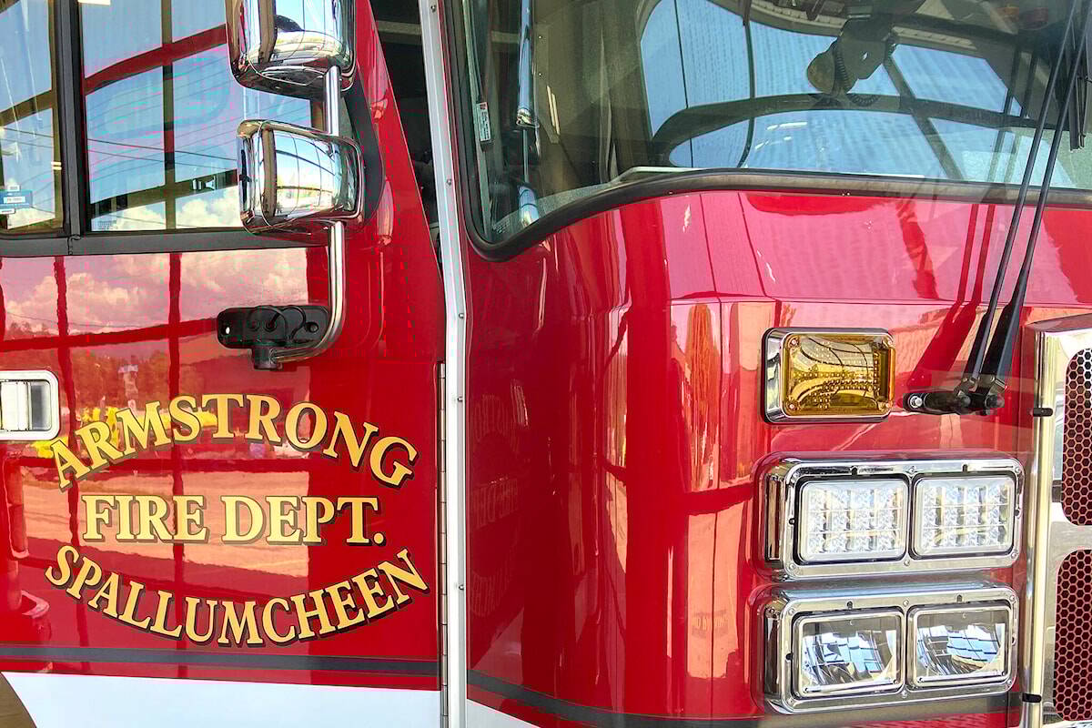 Senior resident wheels housemates out of Armstrong fire | Summerland Review